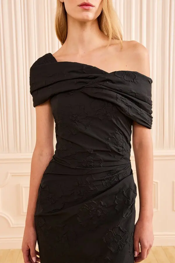 Ulla Johnson Violeta Off-the-shoulder Cloque Dress