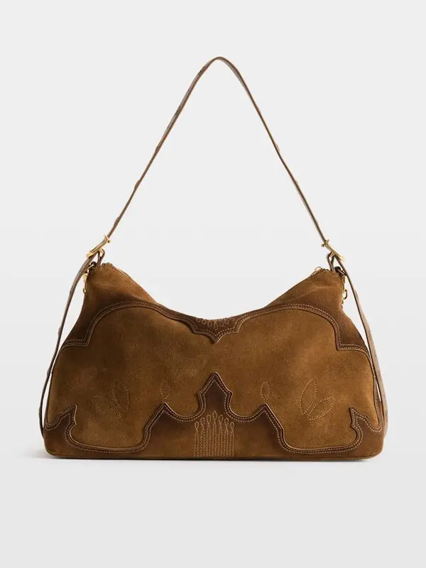 Zadig&Voltaire Jim Western Suede Bag