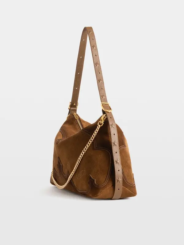 Zadig&Voltaire Jim Western Suede Bag