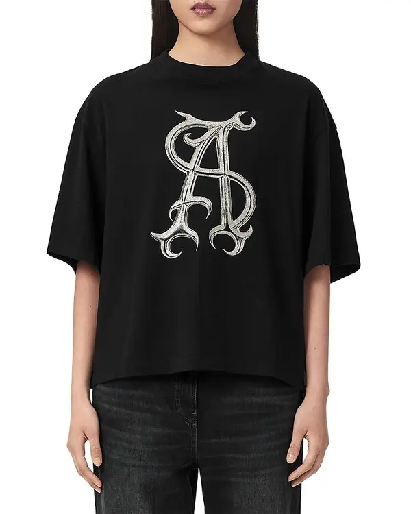 ALLSAINTS Reflex Amelie Cotton Graphic Tee