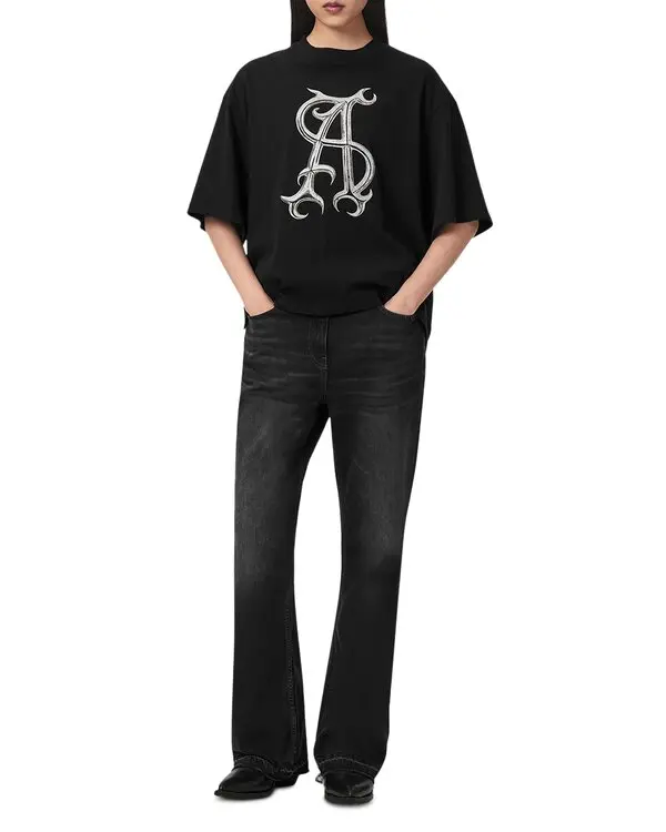 ALLSAINTS Reflex Amelie Cotton Graphic Tee