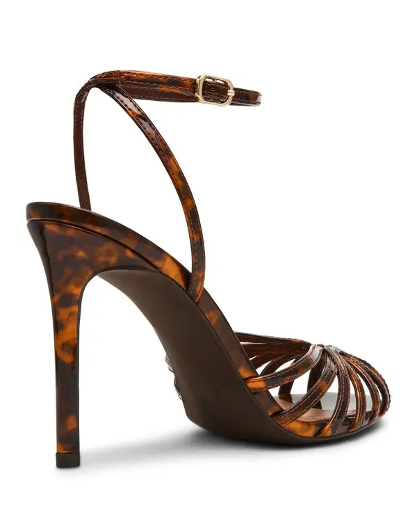 Steve Madden Mizuna Printed Suede Stiletto Sandals