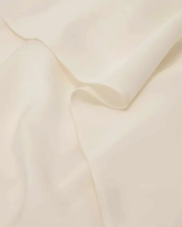 REISS Nyra Draped Silk Blend Top