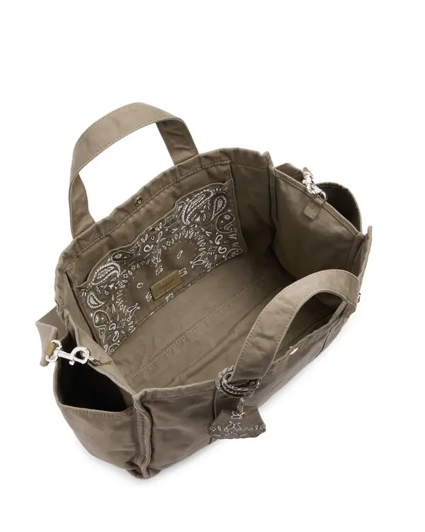 Madewell The Weekend Washed Canvas Tote - Pressed Sage