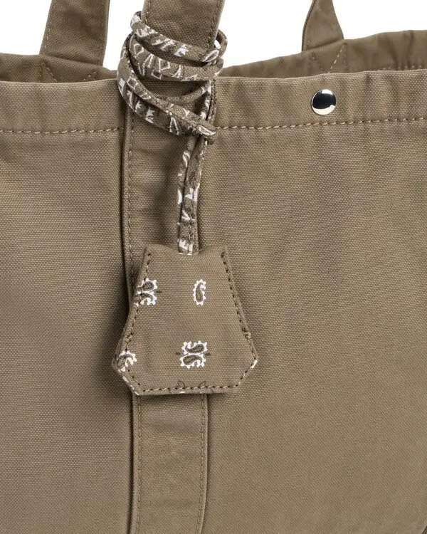 Madewell The Weekend Washed Canvas Tote - Pressed Sage