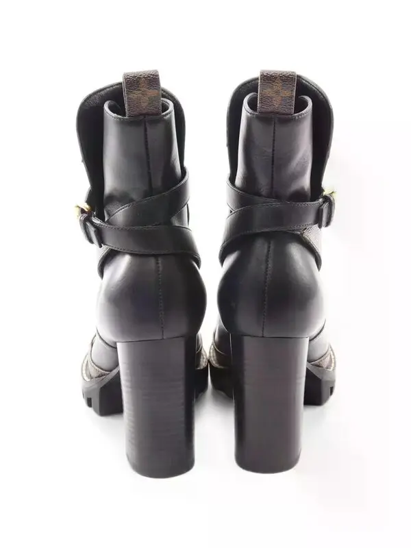 LOUIS VUITTON Star Trail Monogram Boots
