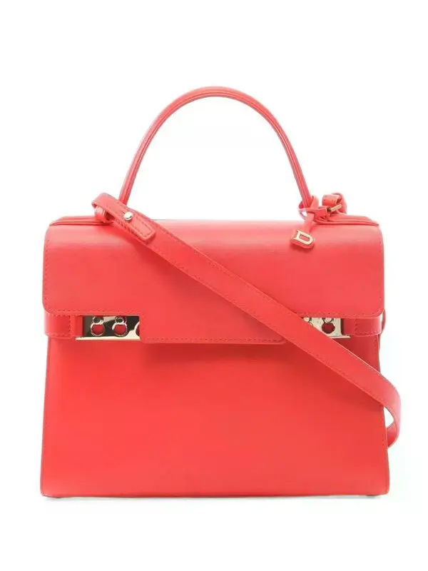 Delvaux 2000s Mm Tempête Tote Bag - Red