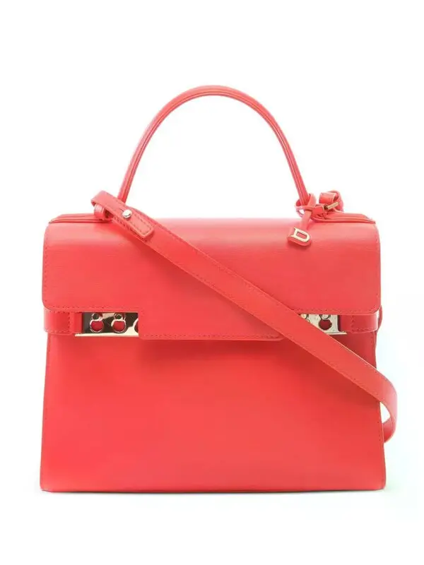 Delvaux 2000s Mm Tempête Tote Bag - Red