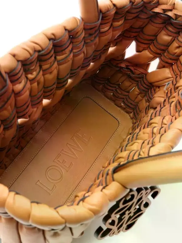Loewe 2010 Tubular Basket Tote Bag