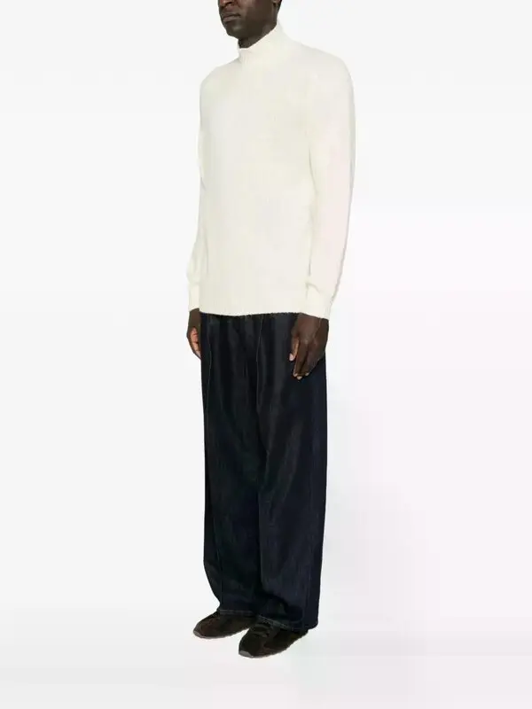 SCAGLIONE High-neck Raglan-sleeve Sweater
