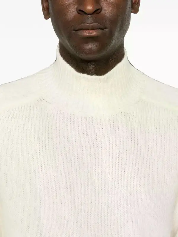 SCAGLIONE High-neck Raglan-sleeve Sweater