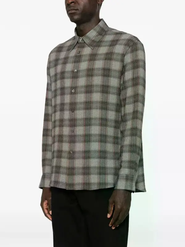 SUNFLOWER Studio Checked-pattern Shirt
