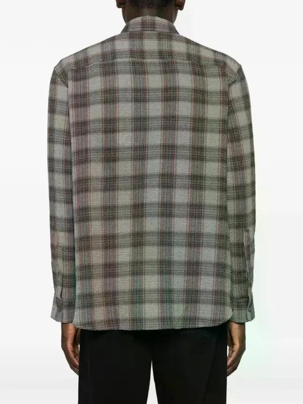 SUNFLOWER Studio Checked-pattern Shirt