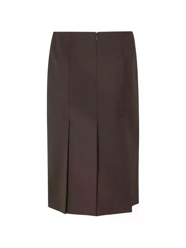 Seventy Midi Pleated Pencil Skirt