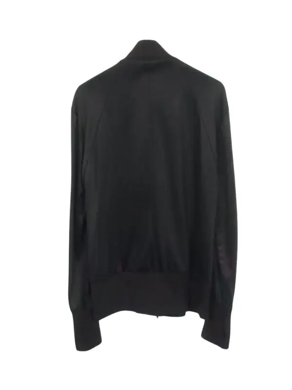Emporio Armani Zip-up Bomber Jacket - Black