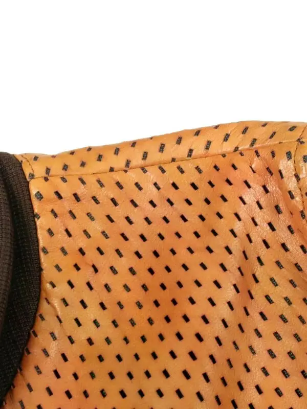 Dolce & Gabbana Perforated Leather Jacket
