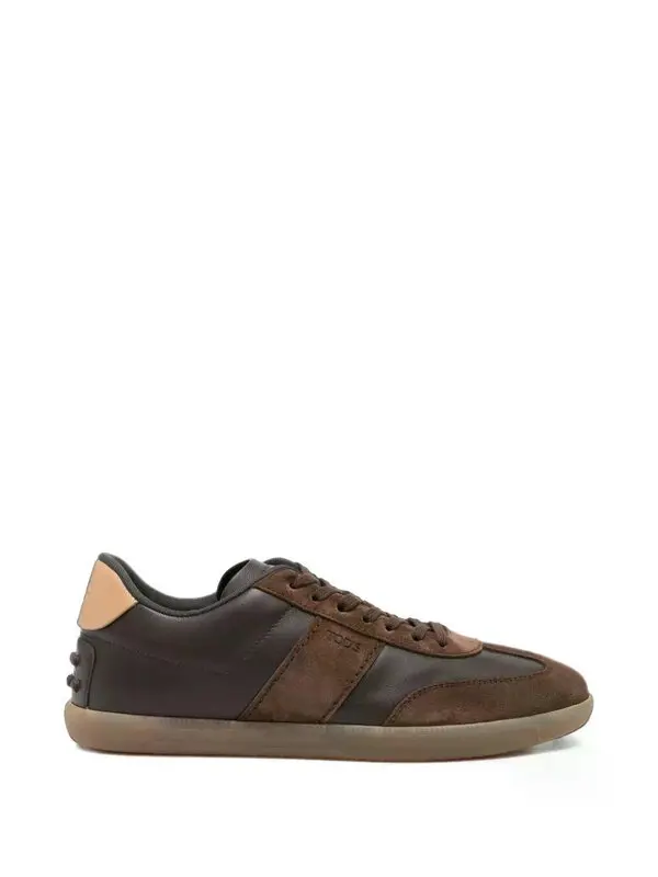 TOD'S Paneled Suede Sneakers