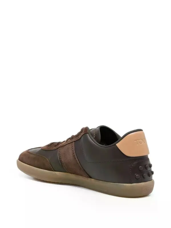 TOD'S Paneled Suede Sneakers