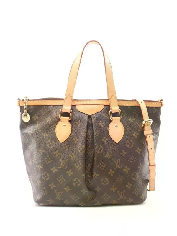 LOUIS VUITTON Palermo Pm Monogram Handbag - Brown