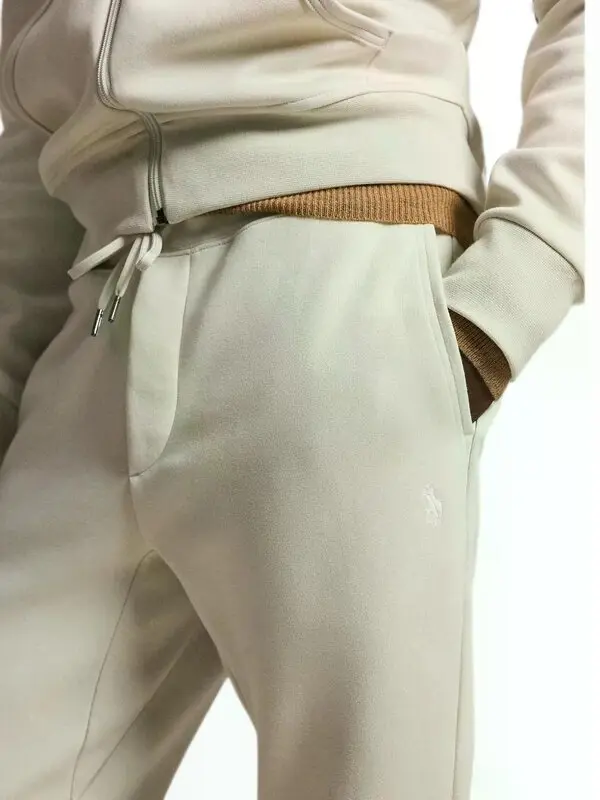 Polo Ralph Lauren Cotton Blend Tracksuit Bottoms - Neutrals