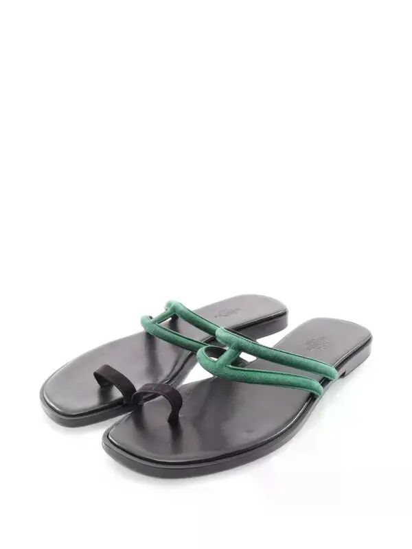 Hermès Georgia Thumb Ring Thong Sandals