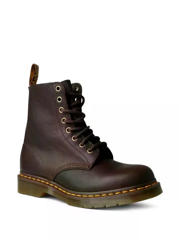 Dr. Martens 1460 Pascal 8 Eye Lace-up Leather Boots - Brown