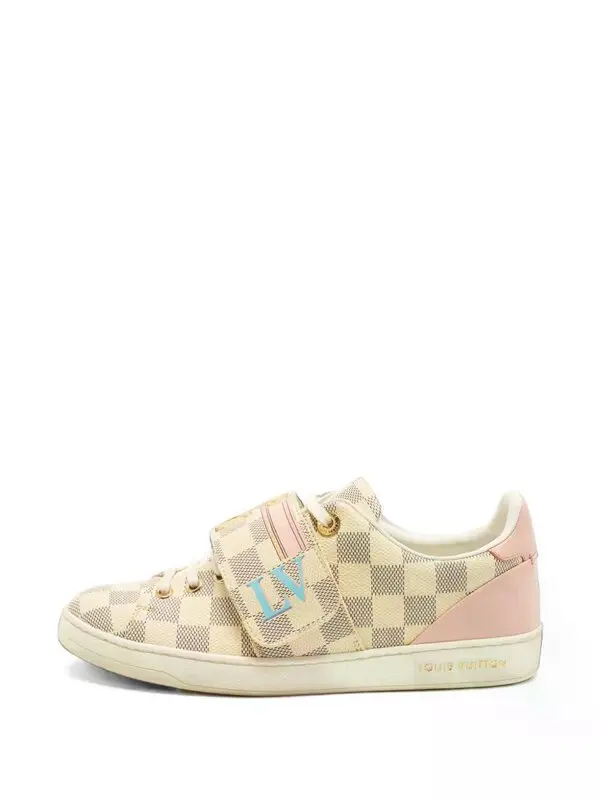 LOUIS VUITTON Frontrow Touch-strap Sneakers - Brown