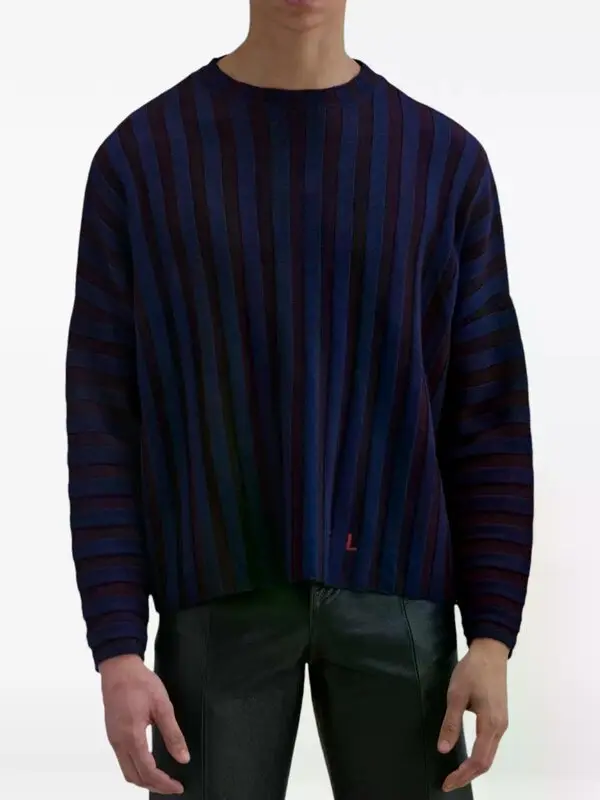 Eckhaus Latta Ribbed-knit Sweater