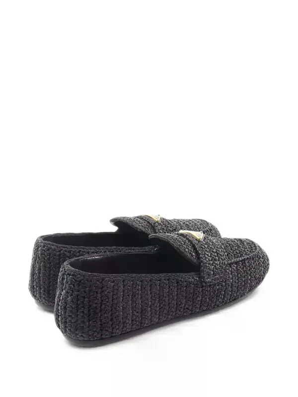 Prada 2010s Crochet Loafers