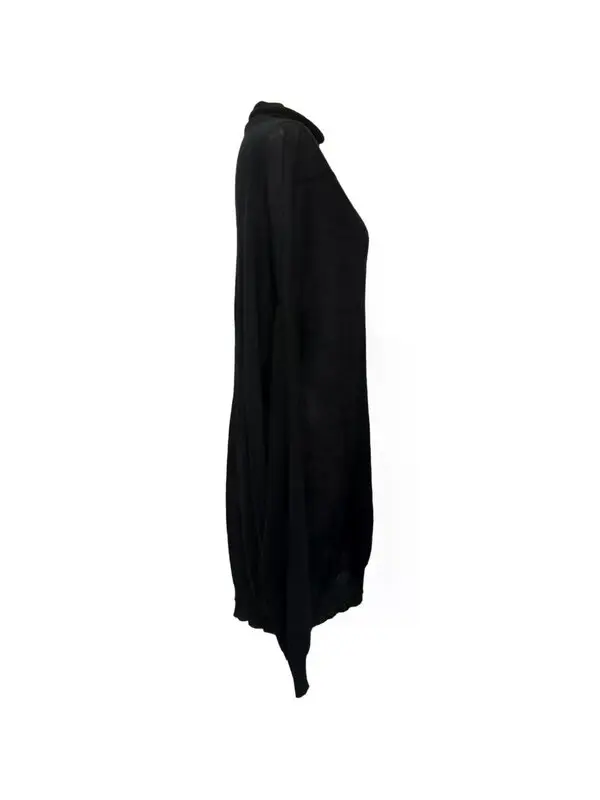 Rick Owens Wool Oversized Roll Neck Sweater