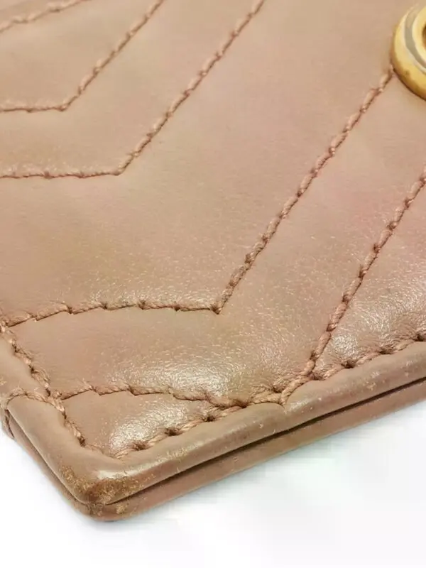 Gucci Gg Marmont Matelassé Card Holder