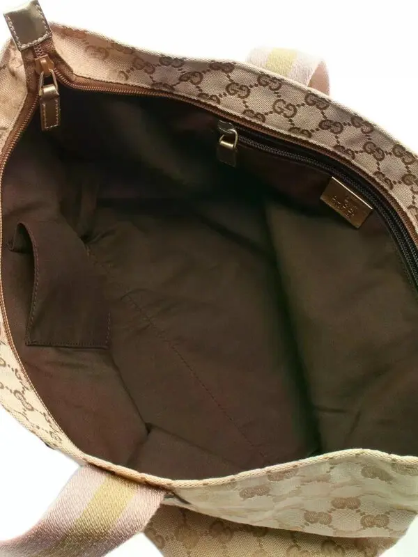 Gucci Gg Canvas Sherry Line Tote Bag