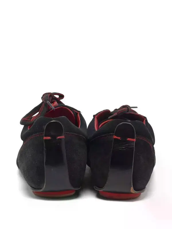Carolina Herrera Suede Lace-up Sneakers