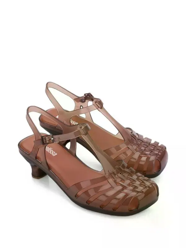 Melissa Vixen Caged Sandals - Brown