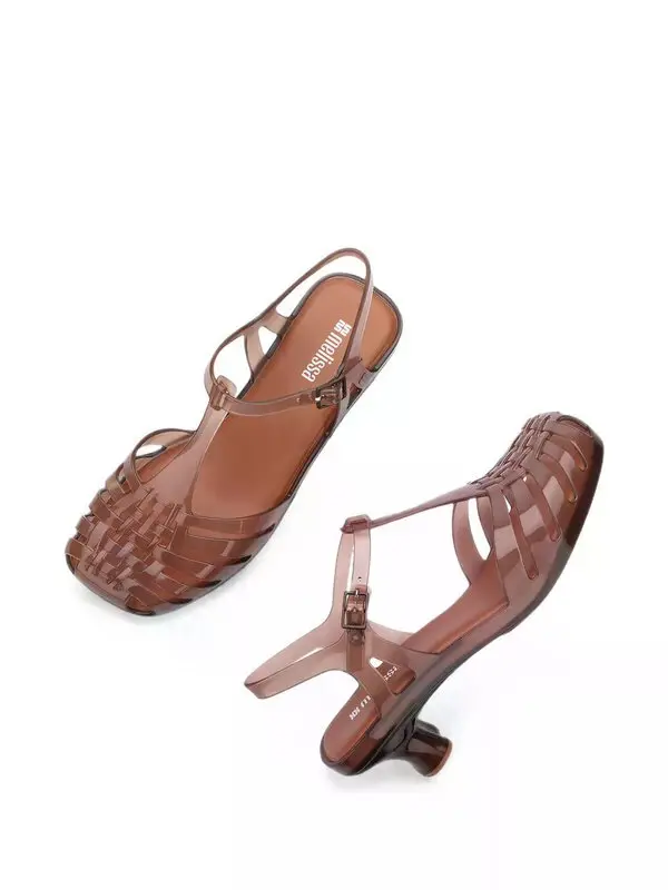 Melissa Vixen Caged Sandals - Brown