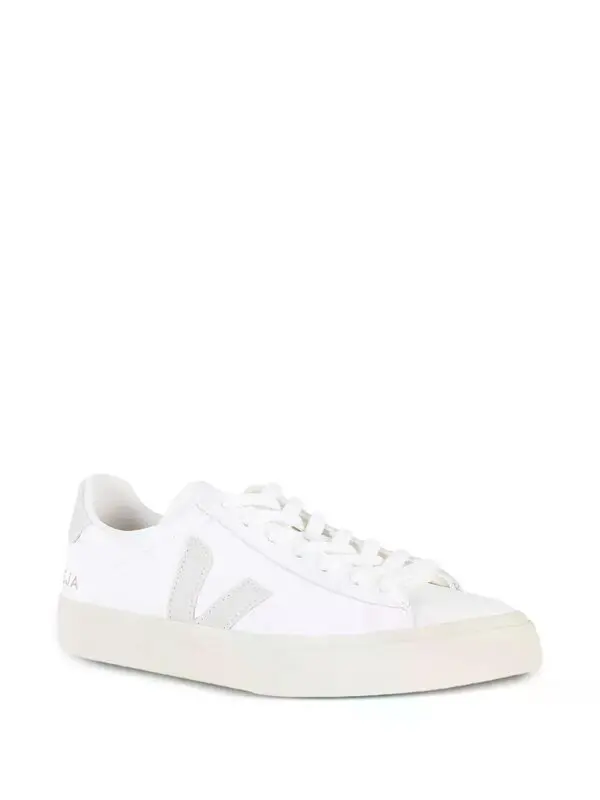 VEJA Campo Sneakers With Suede Panels And Logo Detail - White
