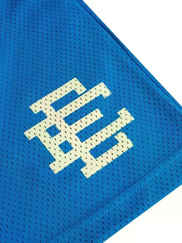 ERIC EMANUEL Ee Basic Logo-print Mesh Shorts