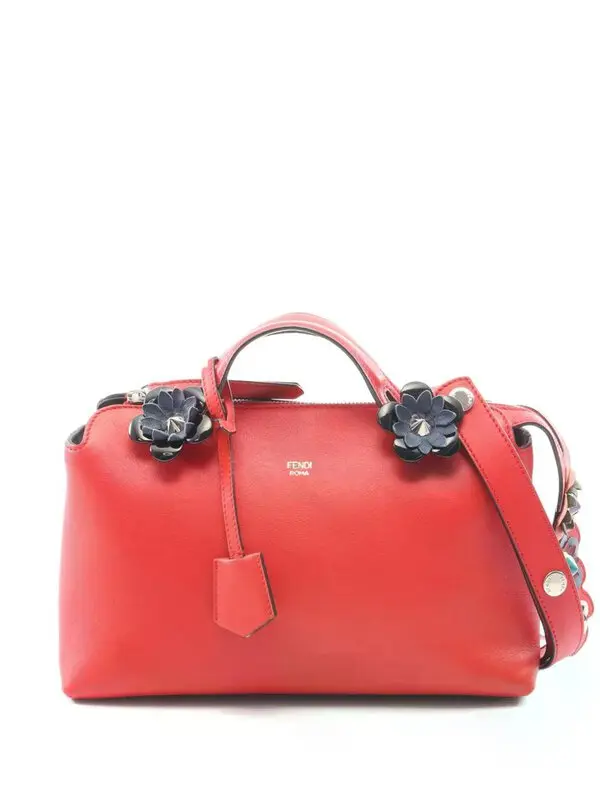 Fendi 2 The Way Tote Bag - Red