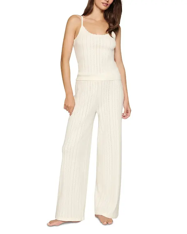 Eberjey Pointelle Sweater Cami Top