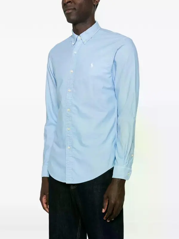 Polo Ralph Lauren Embroidered-logo Button-down Shirt