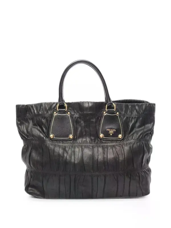 Prada Gaufre Saffiano Tote Bag