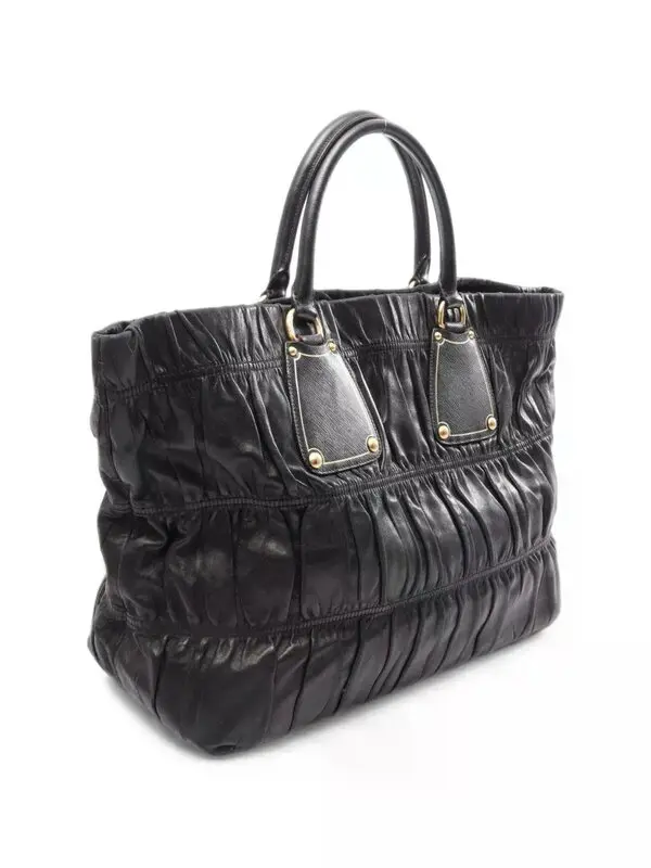 Prada Gaufre Saffiano Tote Bag