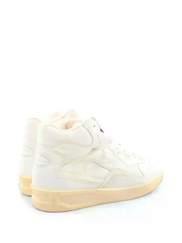 JIL SANDER Paneled High-top Sneakers