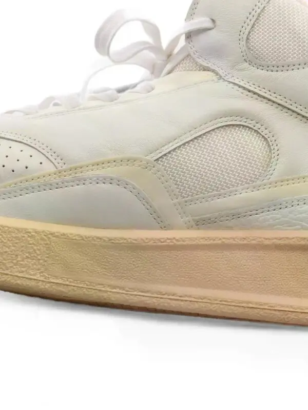JIL SANDER Paneled High-top Sneakers
