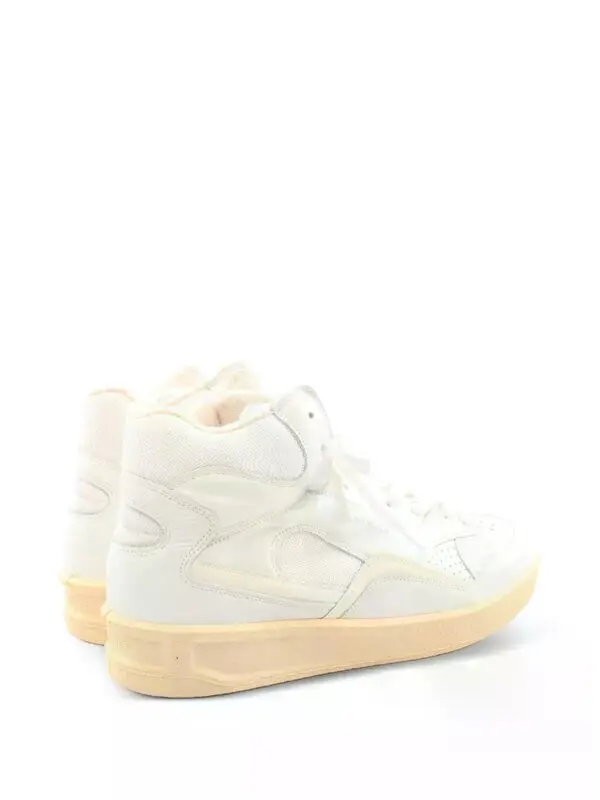 JIL SANDER Paneled High-top Sneakers