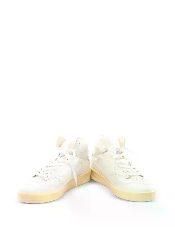 JIL SANDER Paneled High-top Sneakers