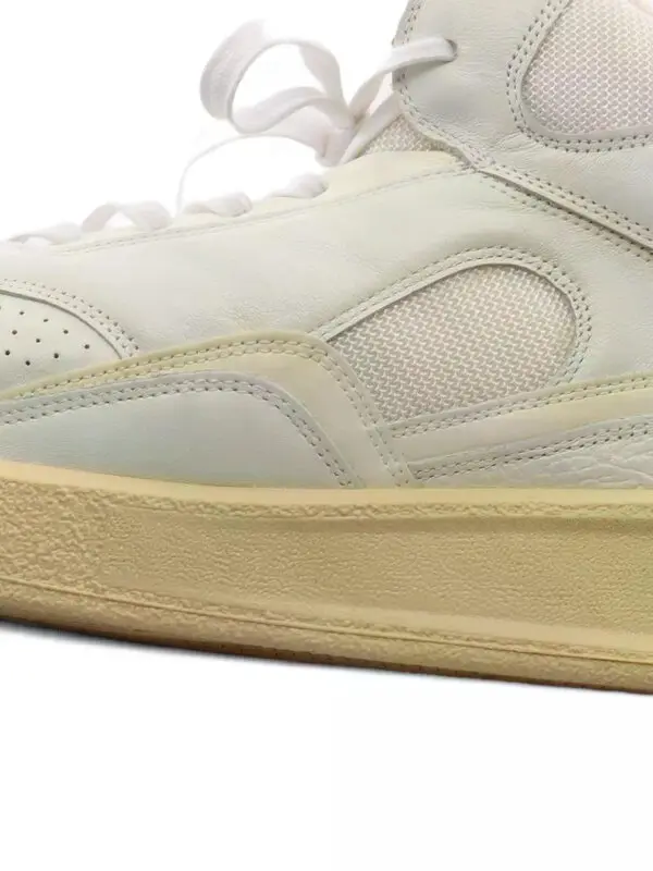 JIL SANDER Paneled High-top Sneakers