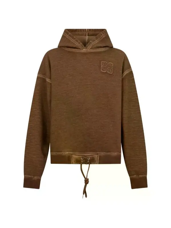 Dsquared2 Upside Down Relaxed Fit Hoodie
