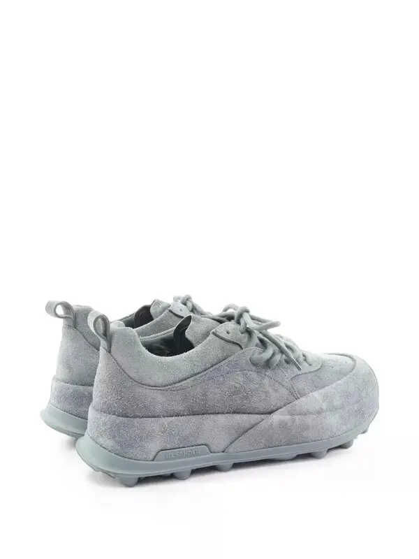 JIL SANDER Round Toe Lace-up Sneakers