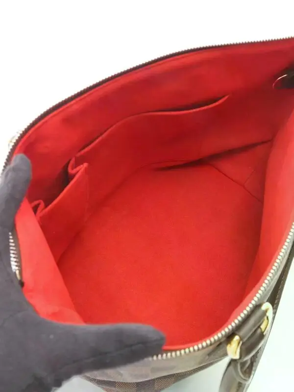 LOUIS VUITTON 2006 Saleya Pm Damier Ebene Tote Bag
